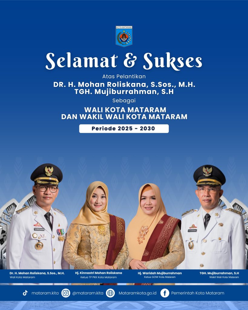Selamat dan Sukses atas dilantiknya Bapak Dr. H. Mohan Roliskana, S ...