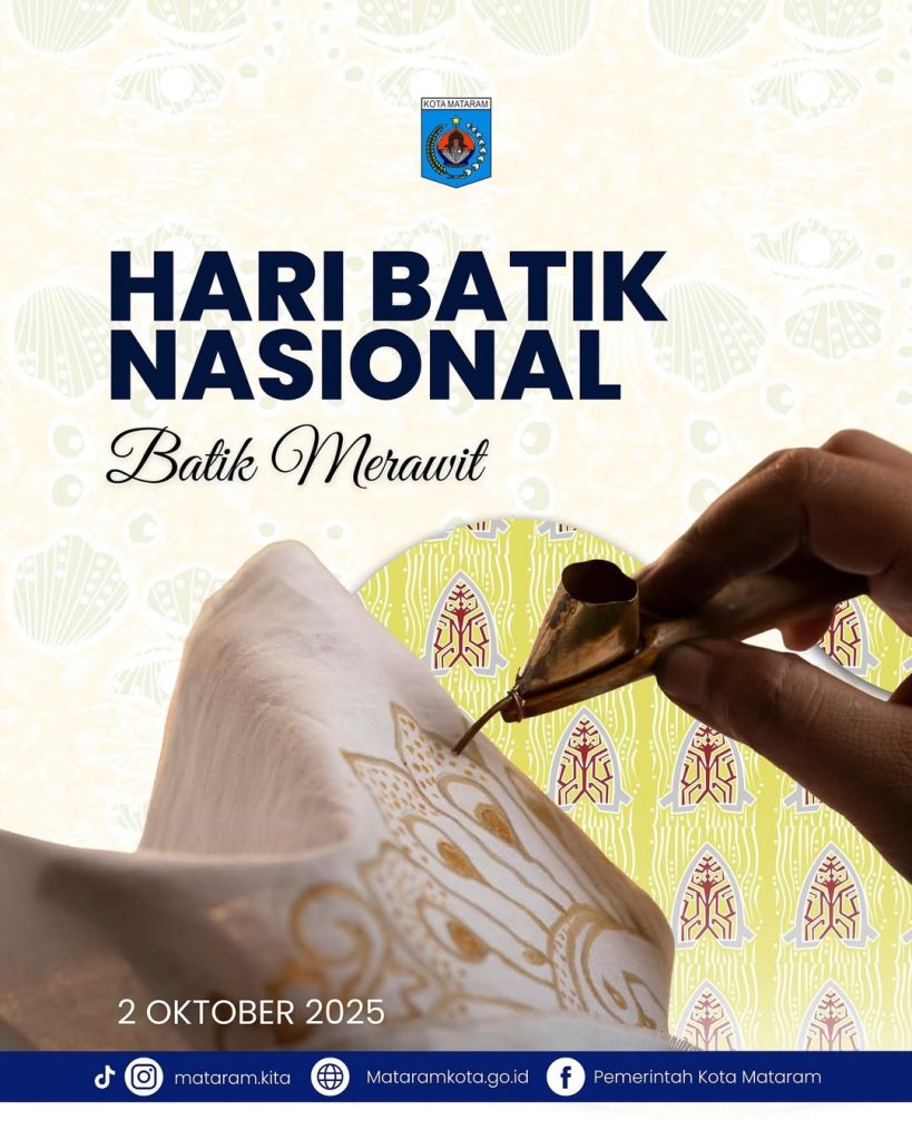 Selamat Hari Batik Nasional 2025 – Pemerintah Kota Mataram